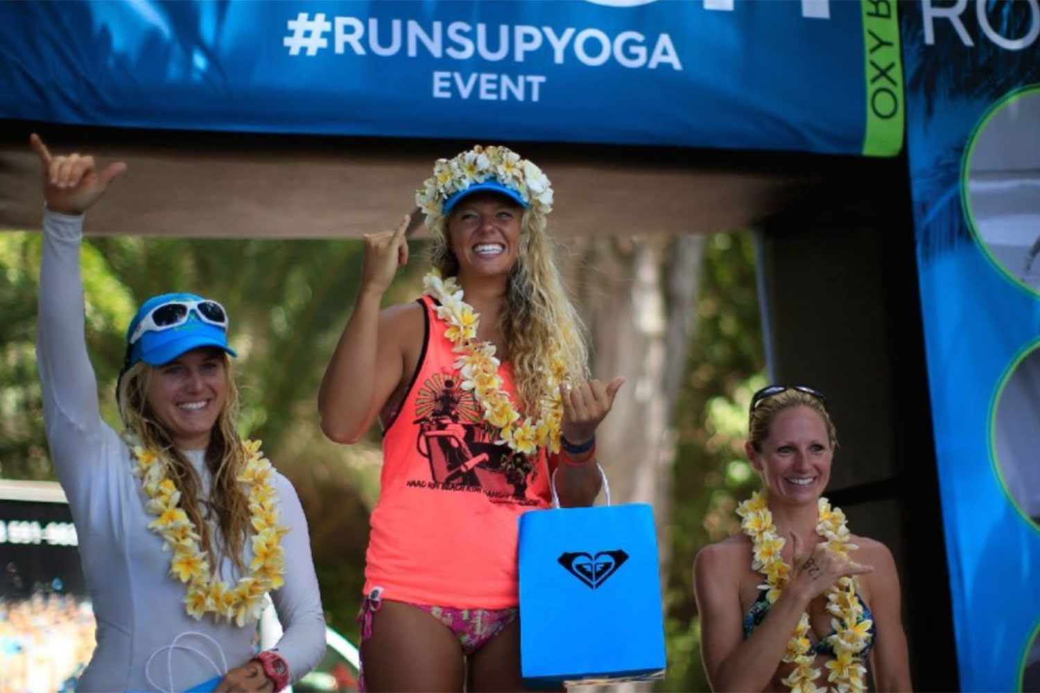 ROXY lance ses rendez-vous sportifs avec le RUNSUPYOGA - SANTA MILA